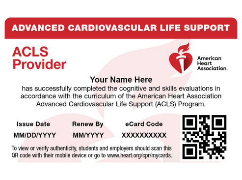 Advanced Cardiac Life Support (ACLS) Certification – SureFire CPR